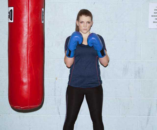 Box Fresh: Elite Boxer, Clare Grace, Warms Up | Stellar
