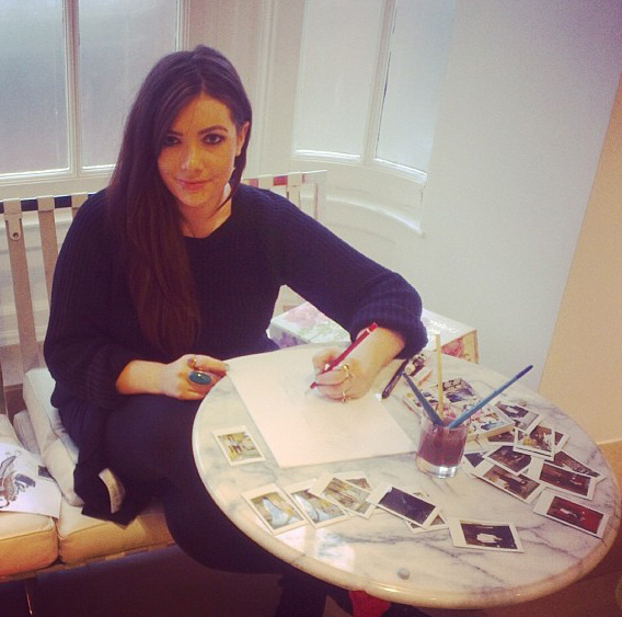 How I Got My Job: Meet Holly Shortall, The Fashion Illustrator With Kim ...