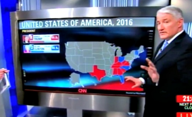 CNN's John King And His Magic Wall Were The Real Stars Of Last Night's ...