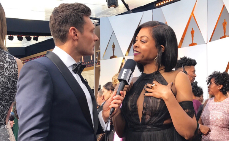 Did Taraji P Henson Throw A Little Dig At Ryan Seacrest On The Oscars ...