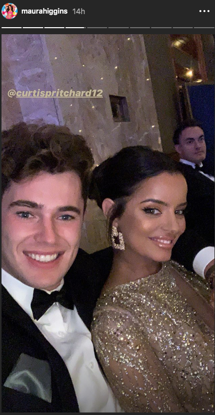 Insta Creep: Maura Higgins Wore A Gown By An Irish Designer To A Swanky ...