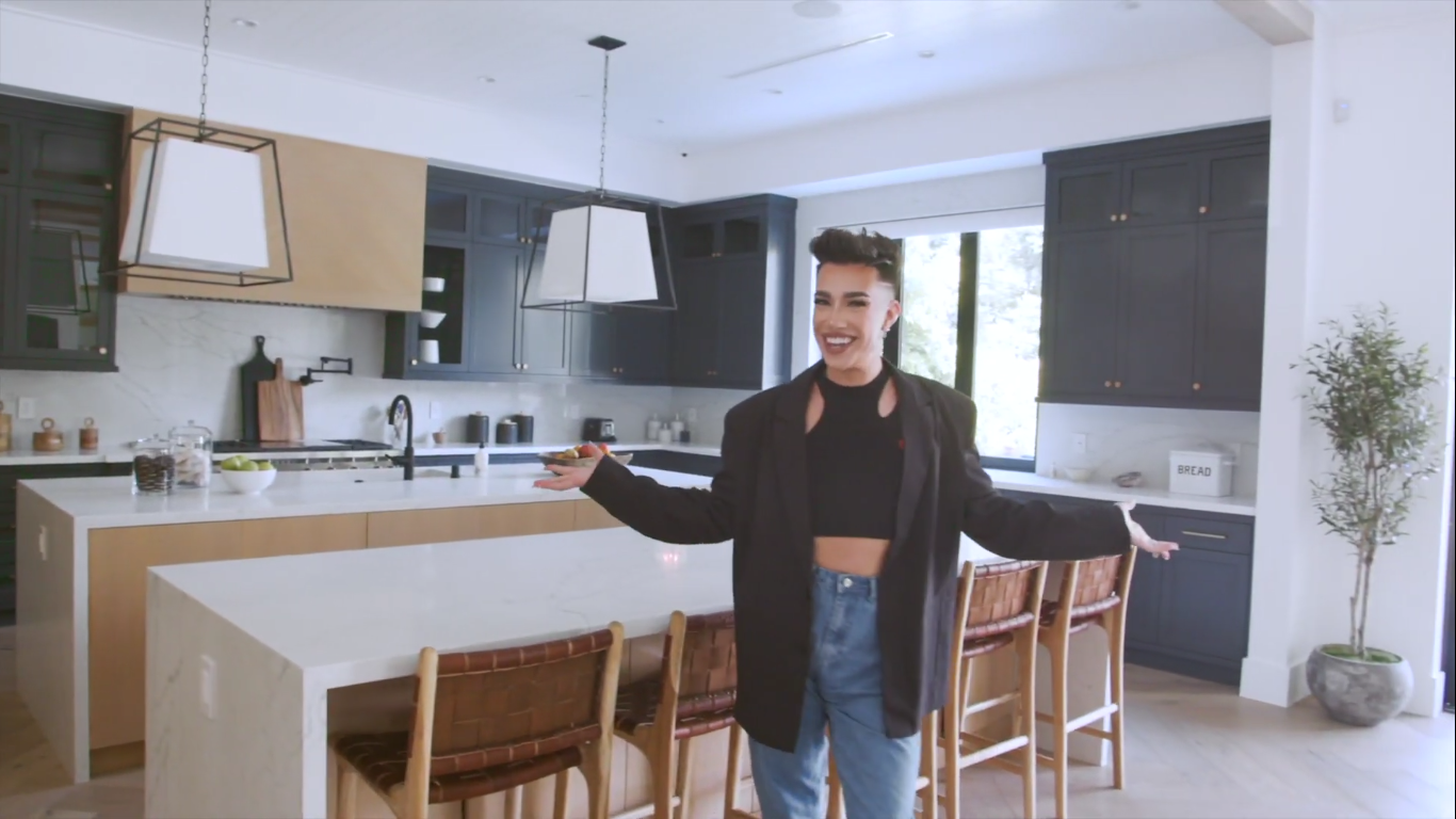 Fancy A Peek Inside James Charles' New Mansion? | Stellar