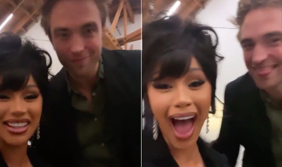 We're Screaming At Cardi B's Reaction To Meeting Robert Pattinson | Stellar